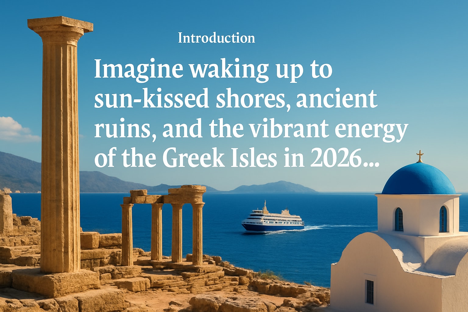 Greek Isles Trip Guide: Discover the Magic in 2026 | Hellenic Holidays